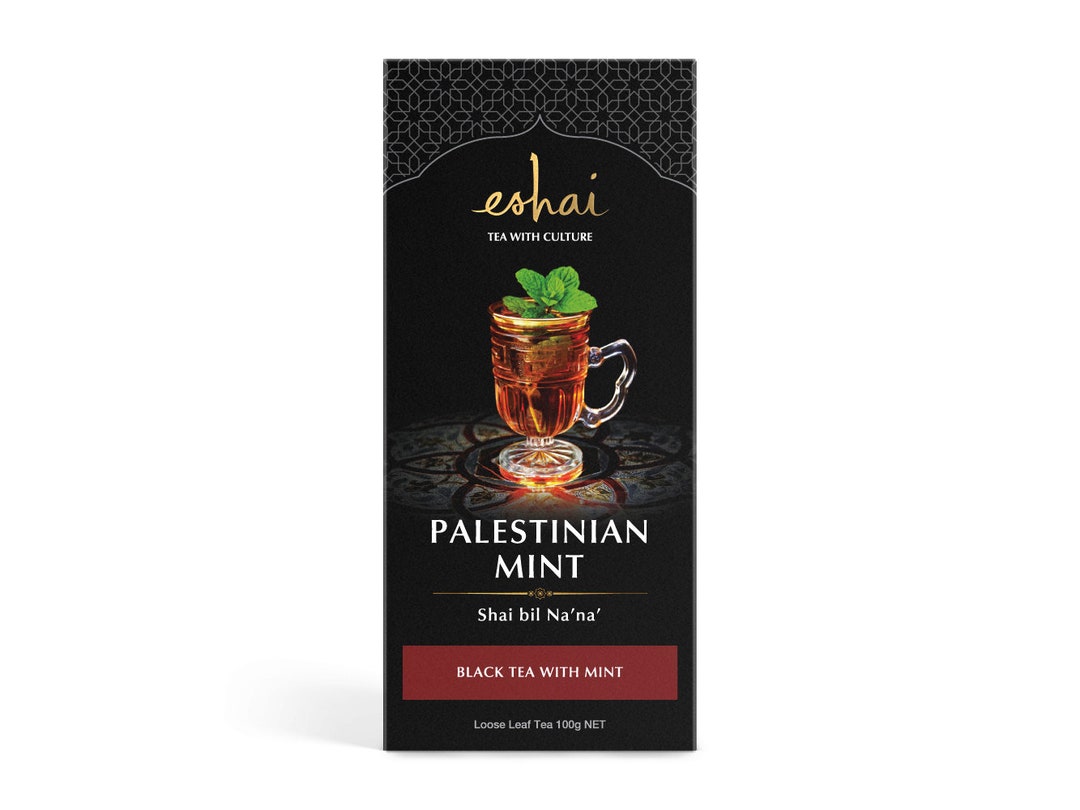 Eshai Palestinian Mint Tea (shai Bil Na’na’) - Black Tea With Mint ...