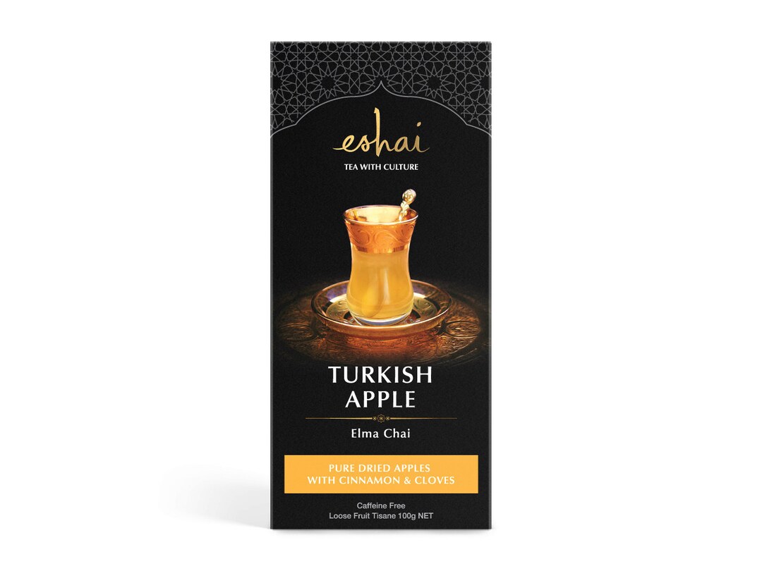 Eshai Turkish Apple Tea (elma Chai) - Pure Dried Apples With Cinnamon ...