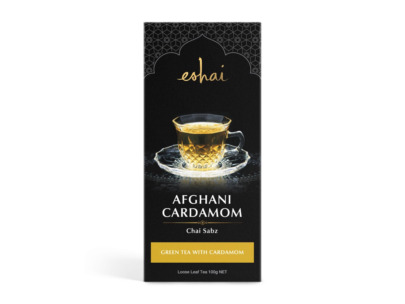 Eshai Afghani Cardamom (chai Sabz) - Green Tea With Cardamom - Loose ...