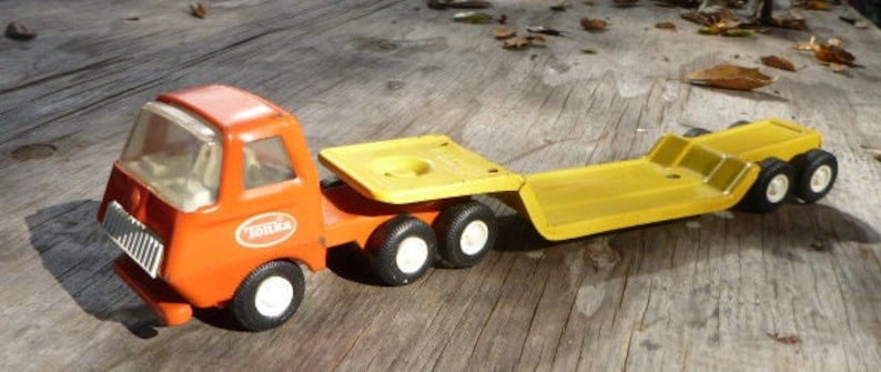 Vintage Mini Tonka Truck Transport 1970's - Etsy