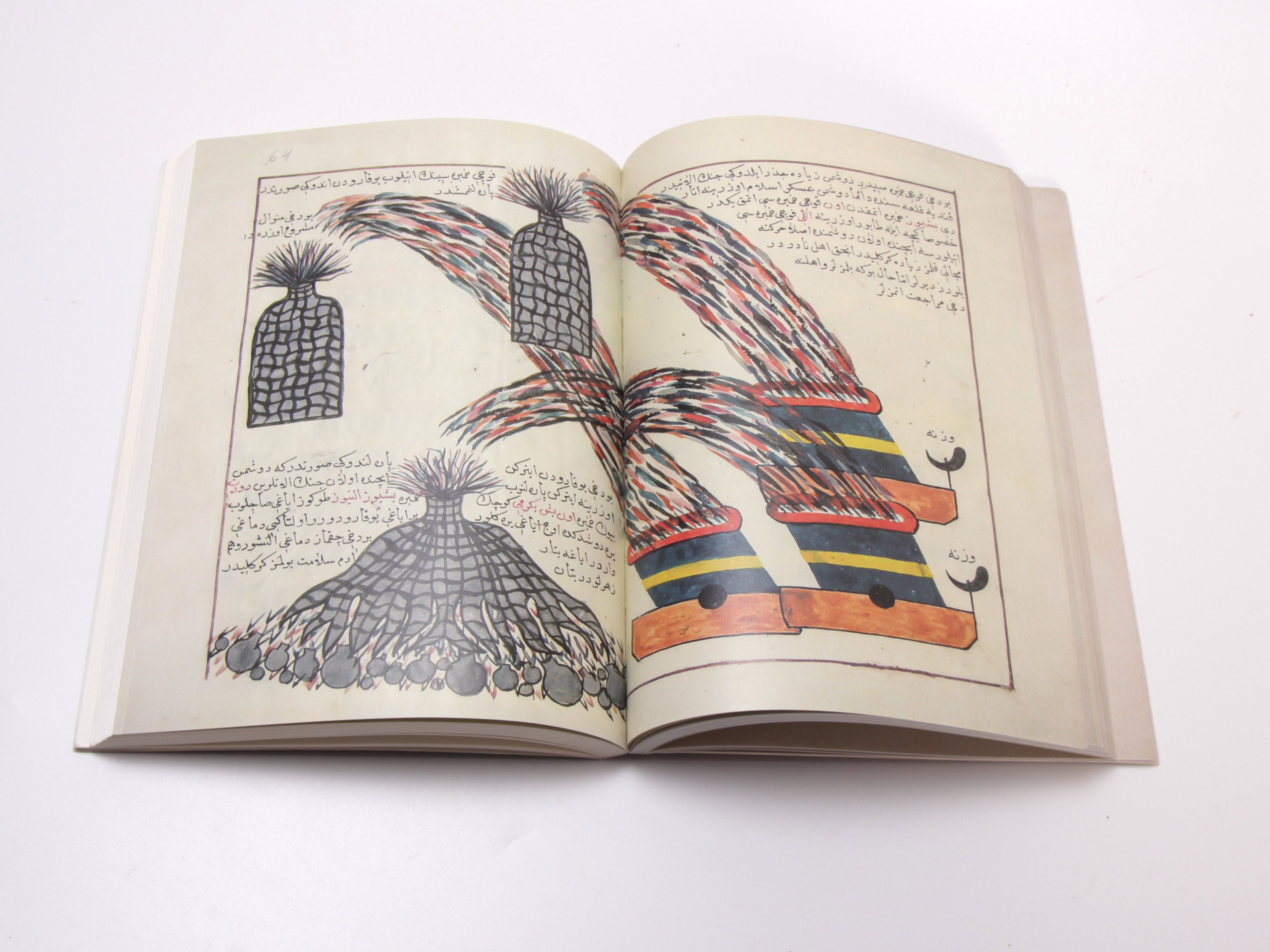 Rare Ottoman Empire Gunner Corps Book Ümmü'l-gazâ by Bayramoğlu Ali Ağa ...