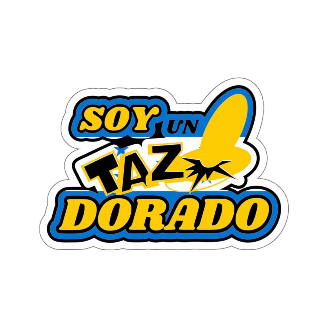 Honduras Tazo Dorado Sticker NO Restinte Al Clima Kiss-cut Stickers - Etsy