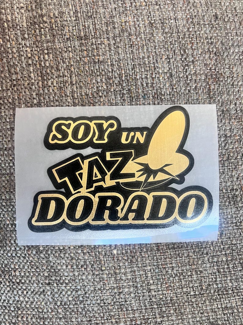 Tazo Dorado 5 Pulgadas Calcomania Para Carro O Troca Vinyl Car Truck ...