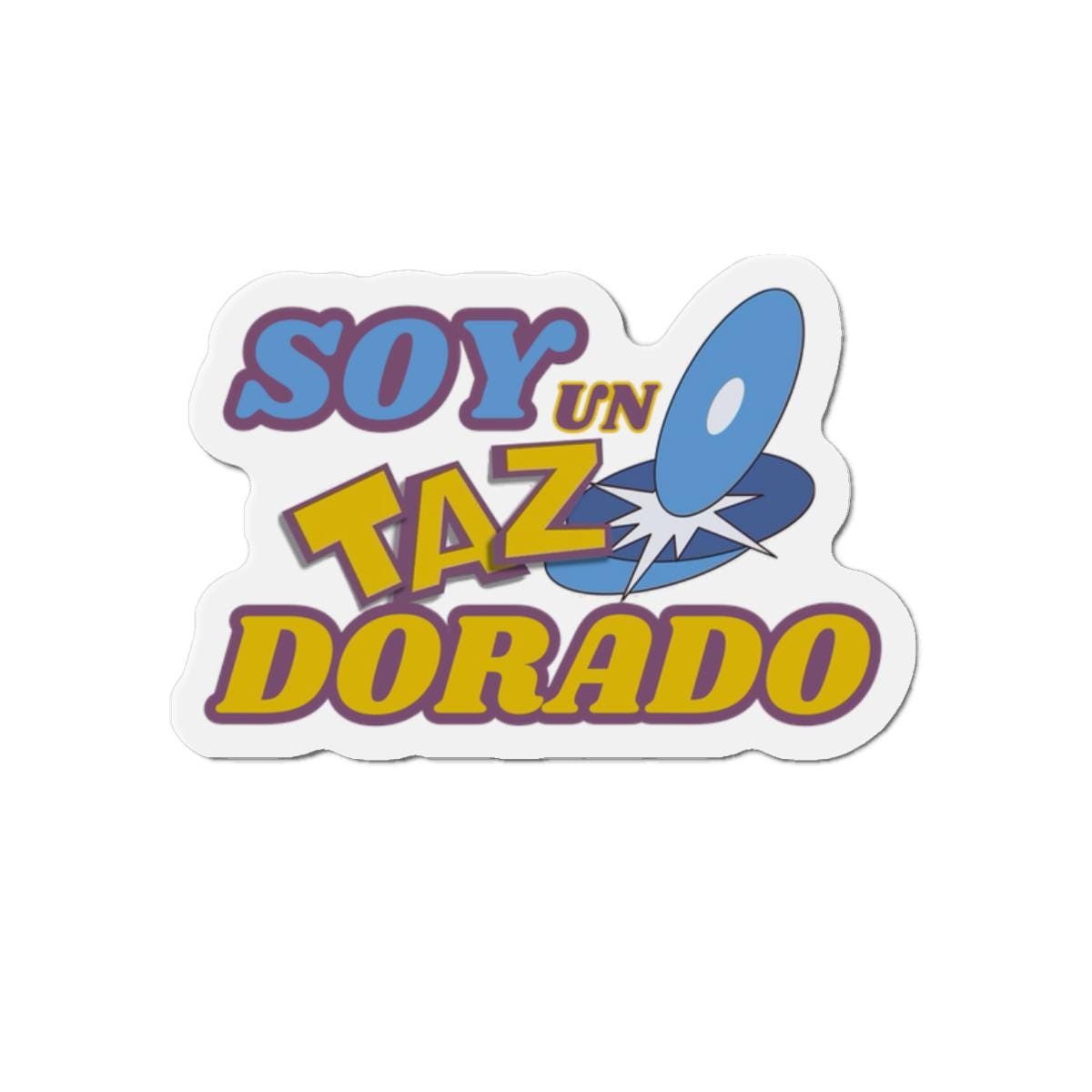 Tazo Dorado Iman Para El Refri O Metal Die-cut Magnets - Etsy