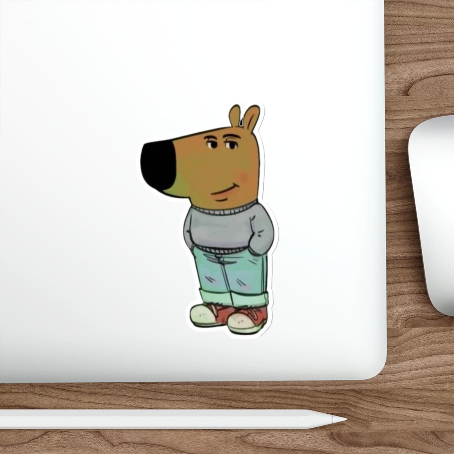 Chill Guy Die-cut Stickers Cool, Laid-back, Relaxing, Tranquil, Chill ...