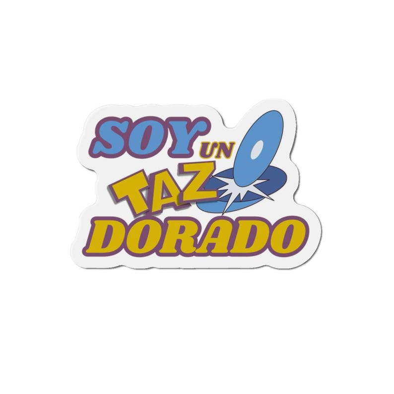 Tazo Dorado Iman Para El Refri O Metal Die-cut Magnets - Etsy