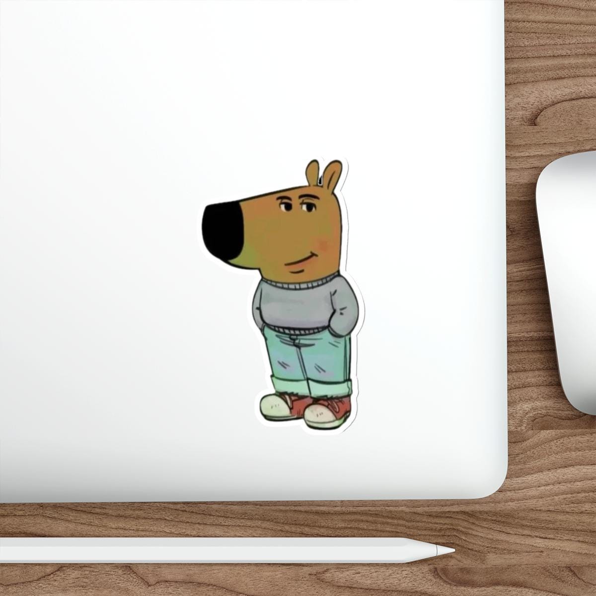 Chill Guy Die-cut Stickers Cool, Laid-back, Relaxing, Tranquil, Chill ...