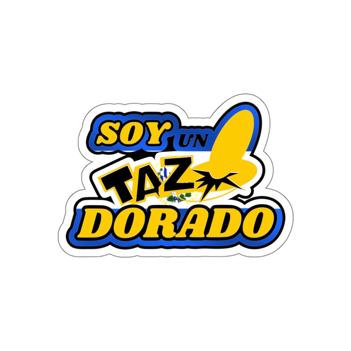 El Salvador Tazo Dorado Sticker Resistente Al Clima Die-cut Stickers - Etsy