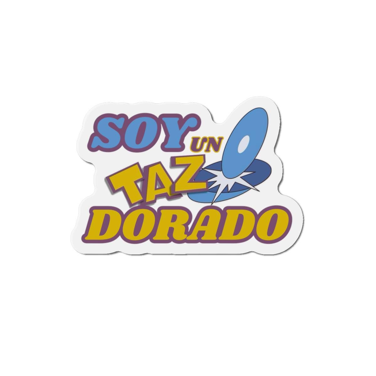 Tazo Dorado Iman Para El Refri O Metal Die-cut Magnets - Etsy