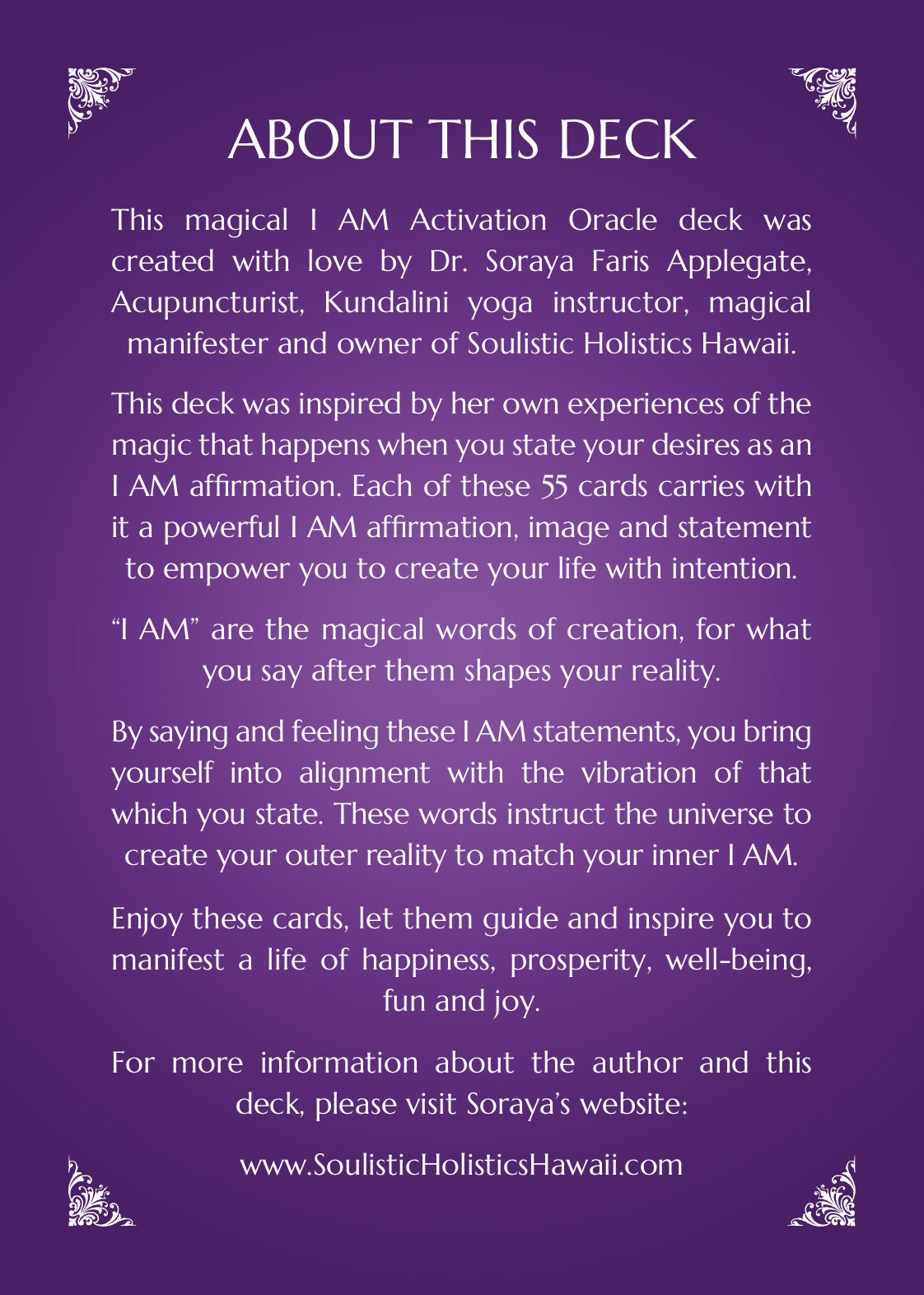 MAGICAL 'I AM' Inspirational Oracle Cards - Etsy