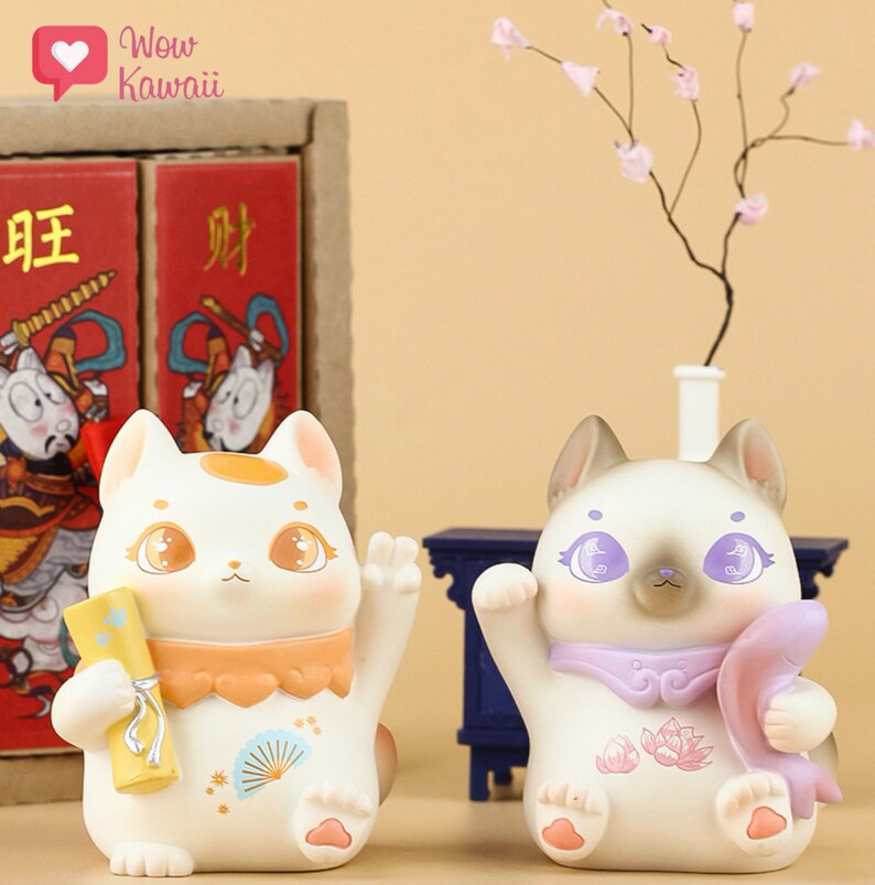 CUTE Lucky Cat Blind Box mystery Blind Box Surprise Dolls - Etsy Canada