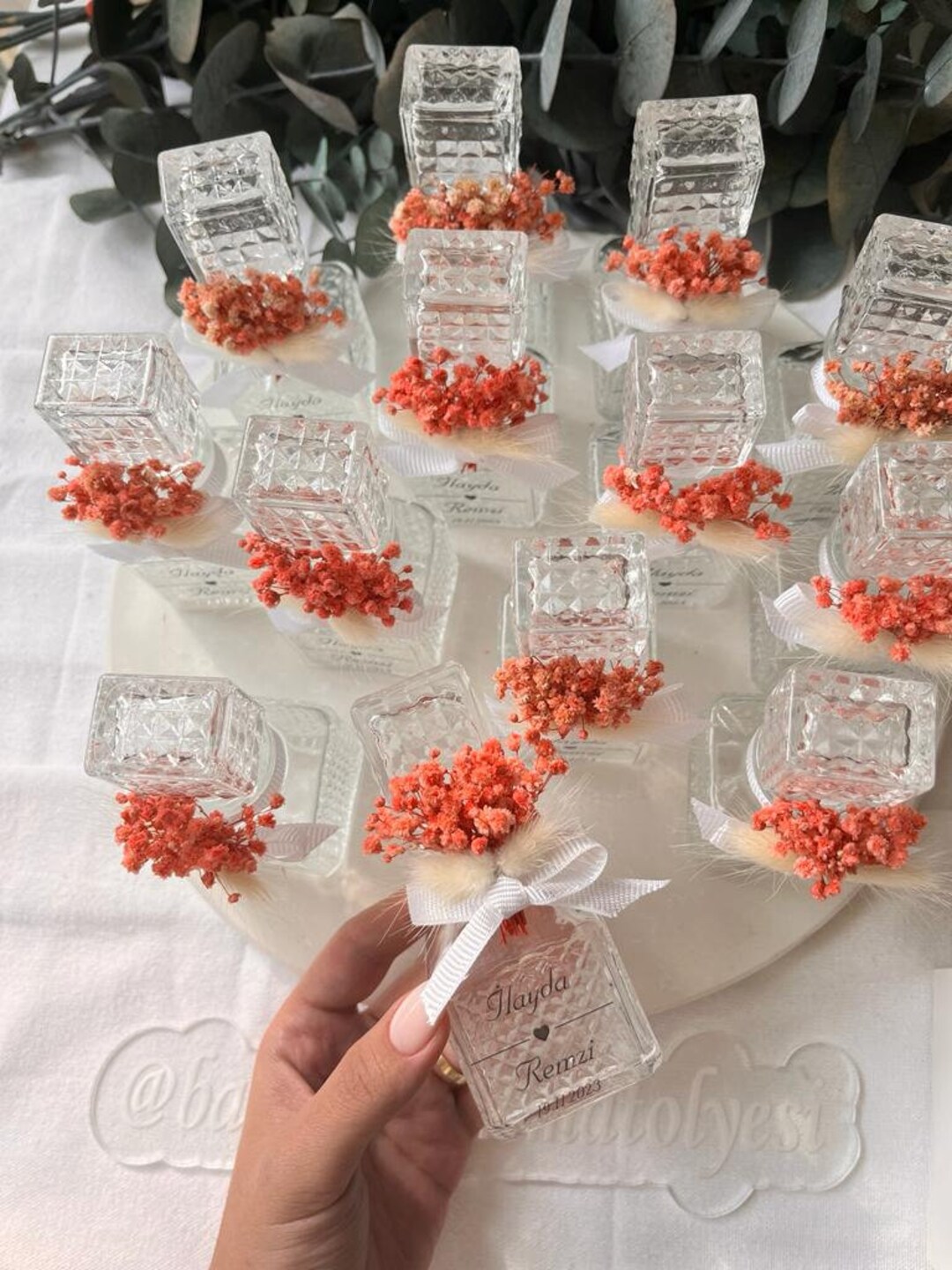 Custom Favor Bottle – Elegant 50ml Cologne Gift for Wedding Favors ...