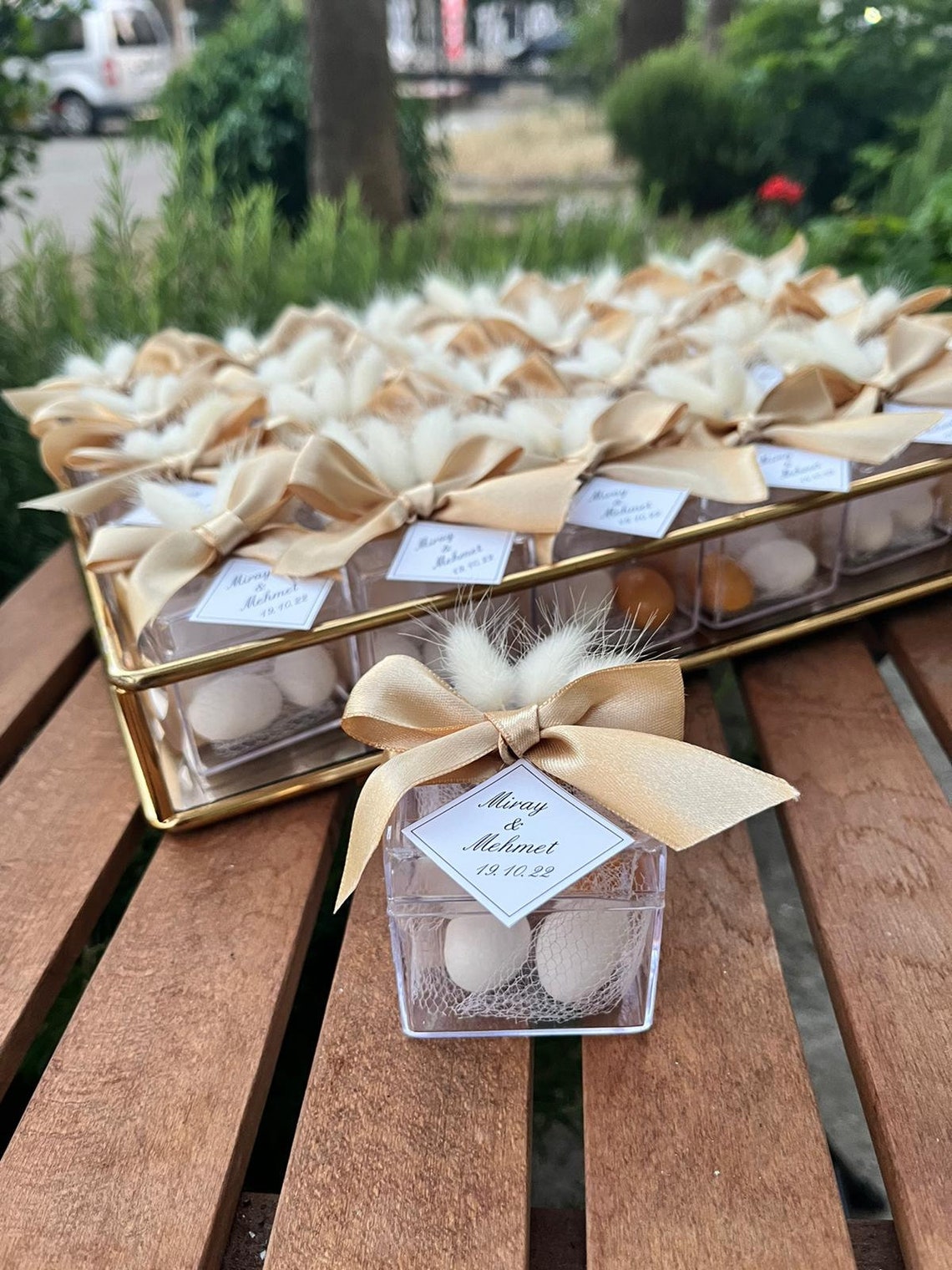 Wedding SEAL Chocolate and Almond Candy Box for Guest - Etsy