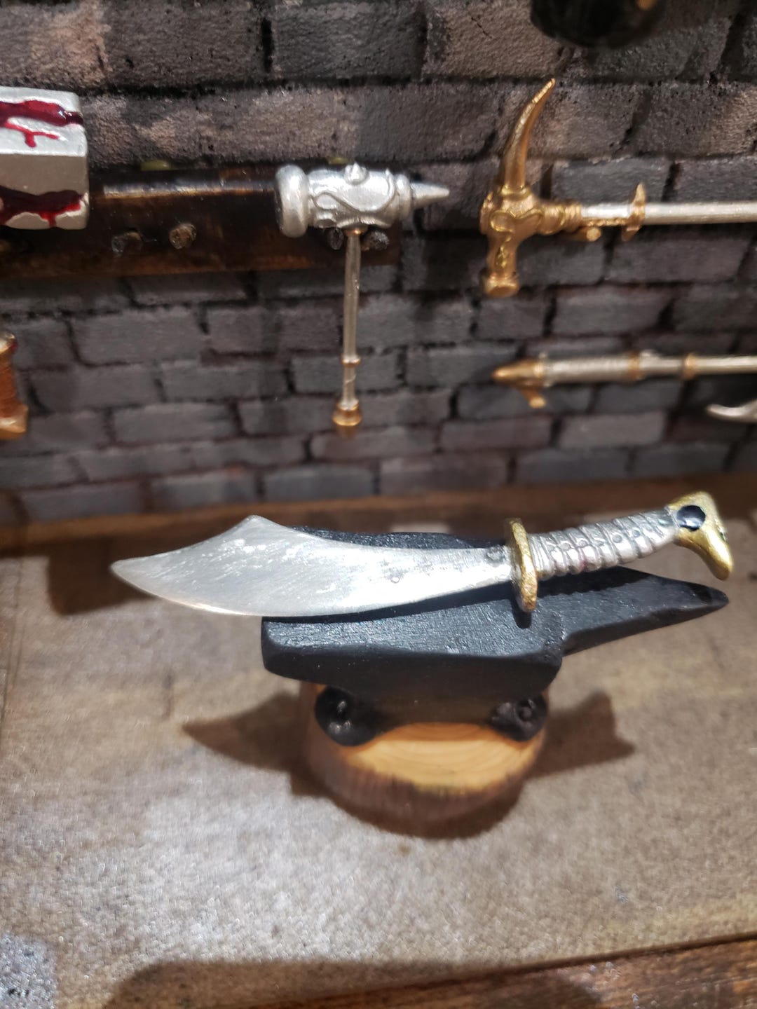 One Scimitar, Miniature Sword - Etsy