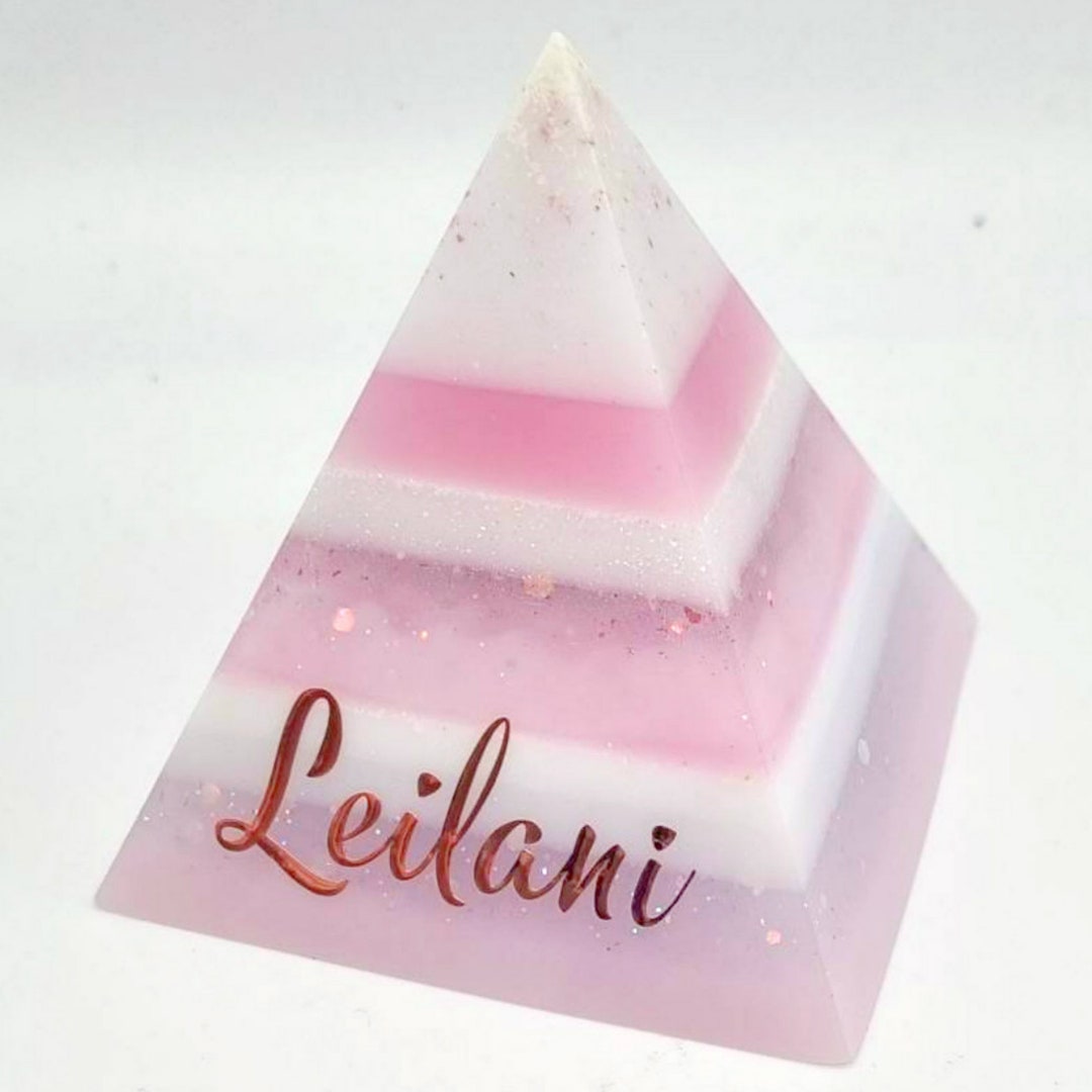 8cm BREASTMILK MINI PYRAMID Replica// Breastmilk Keepsake Ornament With ...
