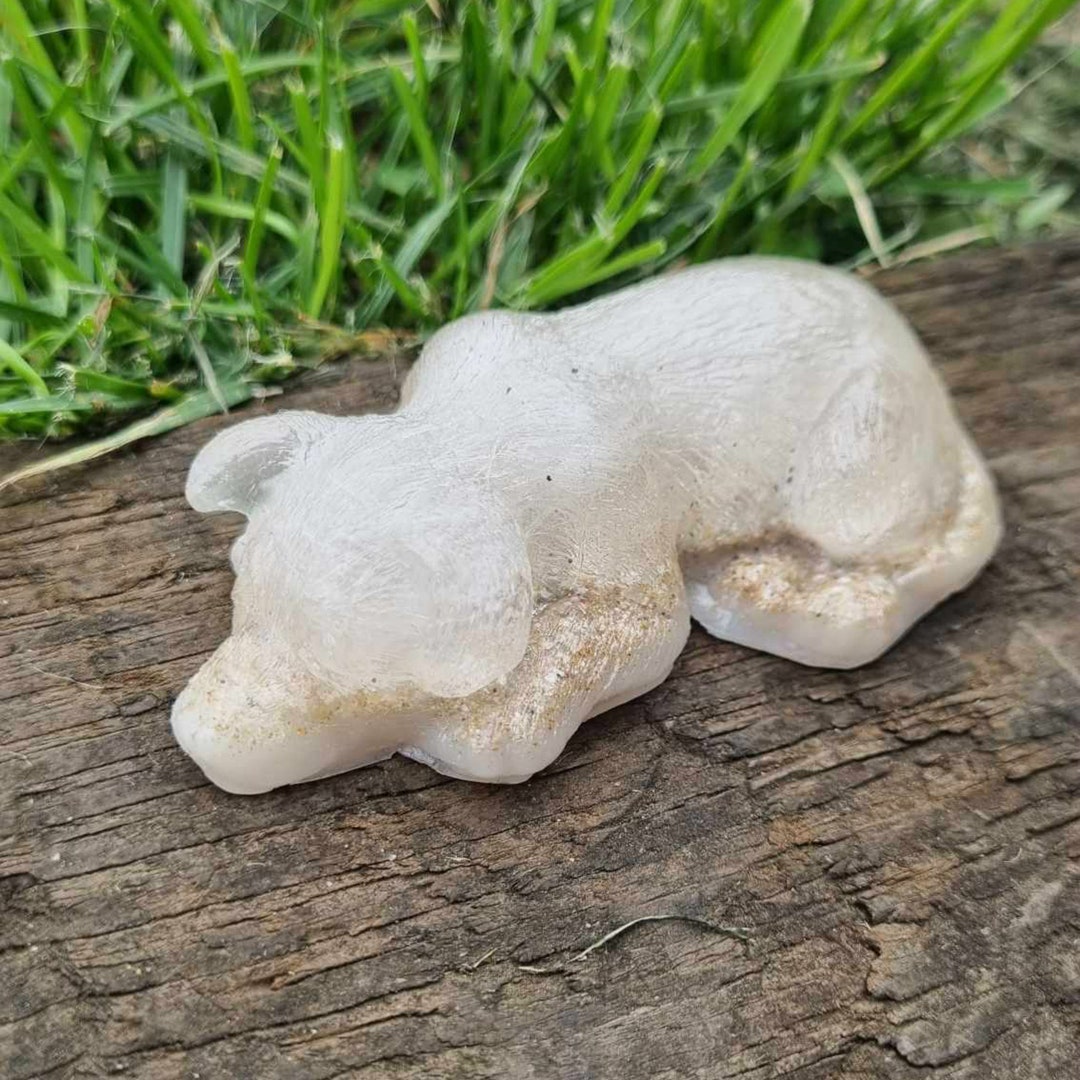 Eco Resin Dog Memorial, Pet Loss Fur Ash Keepsake - Etsy