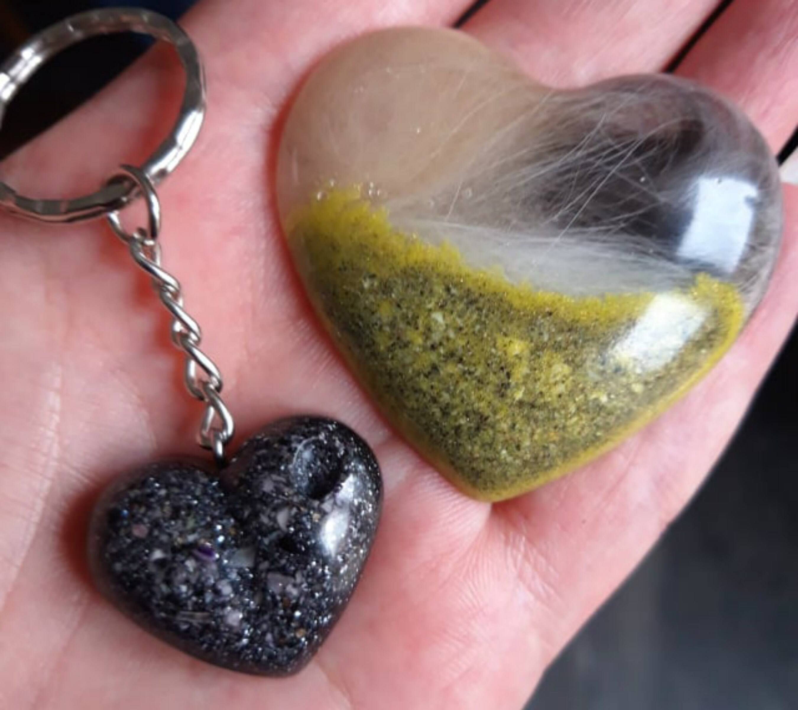 CAT MEMORIAL KEEPSAKE// Eco Resin Cat Ash and Fur Memorial - Etsy UK