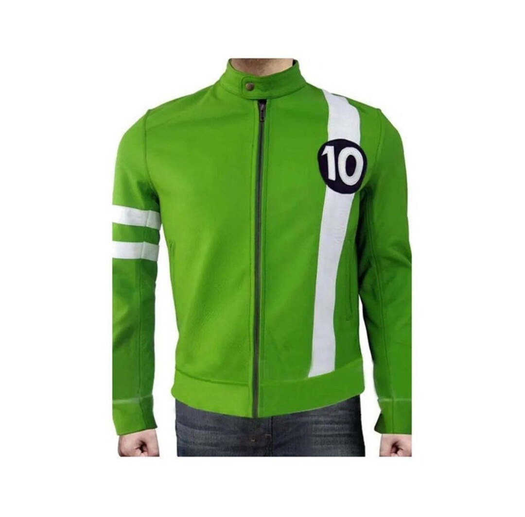 Ben 10 Leather Jacket Real Leather Jacket Cosplay Jacket - Etsy