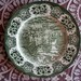 Green Transferware English Ironstone Tableware Diameter 25 Cm - Etsy