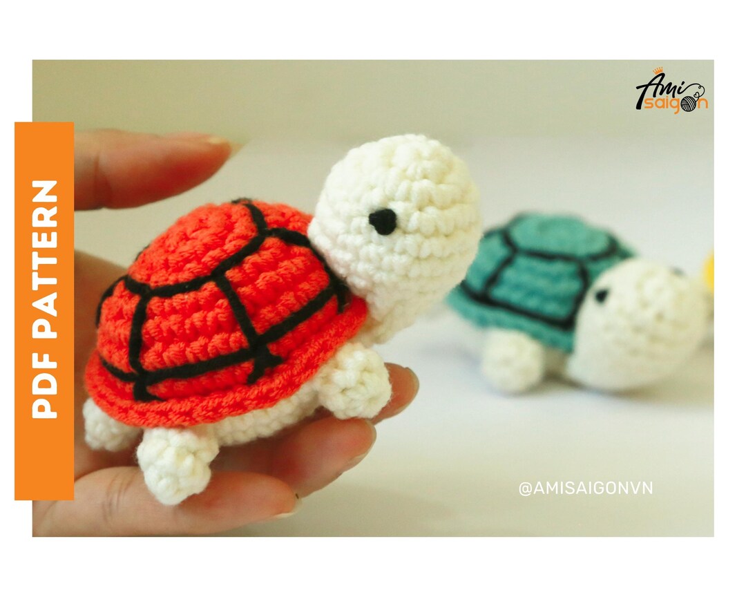 Turtle Crochet PATTERN Amigurumi Amigurumi Tutorial PDF in English ...