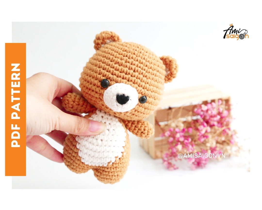Bear Crochet PATTERN Amigurumi Amigurumi Tutorial PDF in English ...