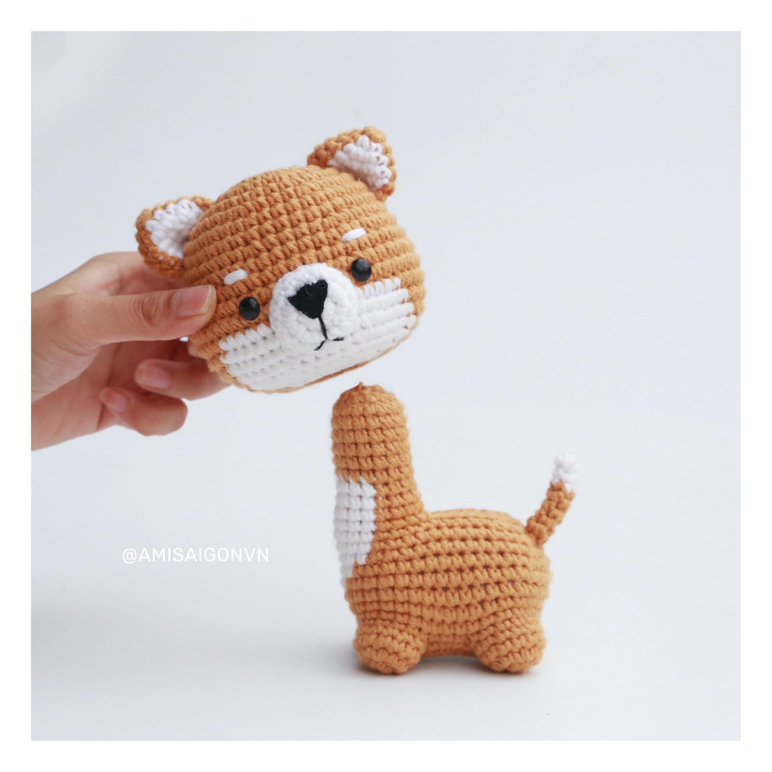 Shiba Inu Crochet PATTERN Amigurumi Amigurumi Tutorial PDF - Etsy Australia