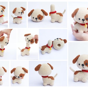 Puppy Crochet PATTERN Amigurumi Amigurumi Tutorial PDF in English ...