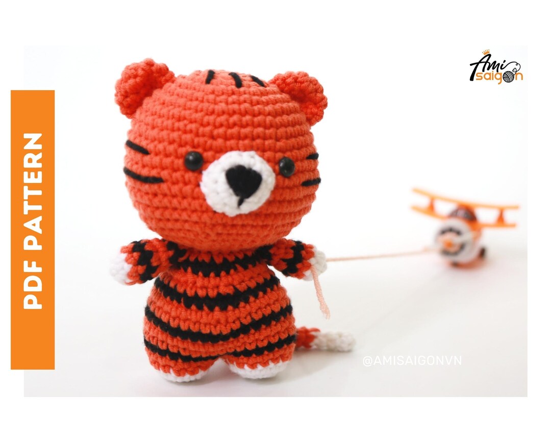 Tiger Crochet PATTERN Amigurumi Amigurumi Tutorial PDF in English ...