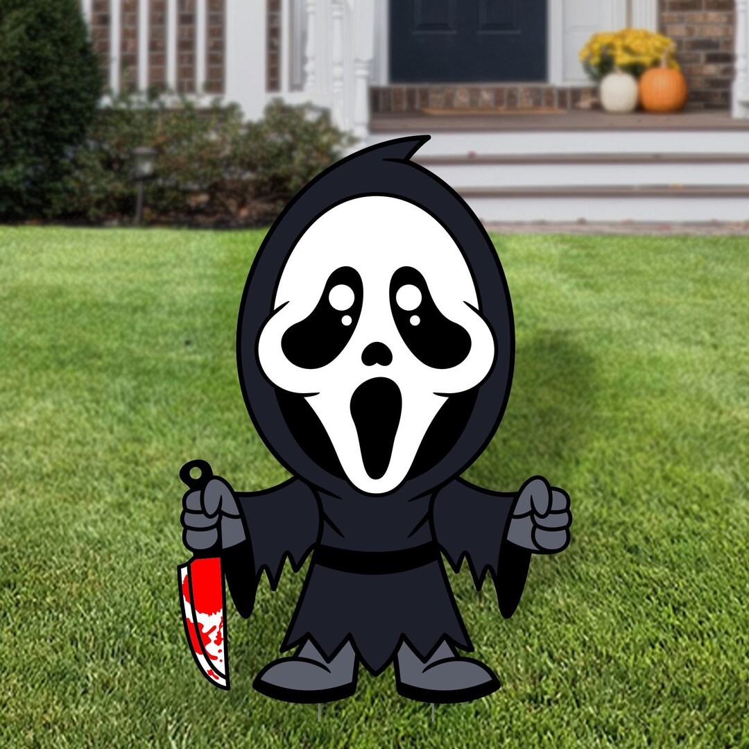 Scream Halloween Yard Decorations | Unique Decor | Perfect Halloween ...