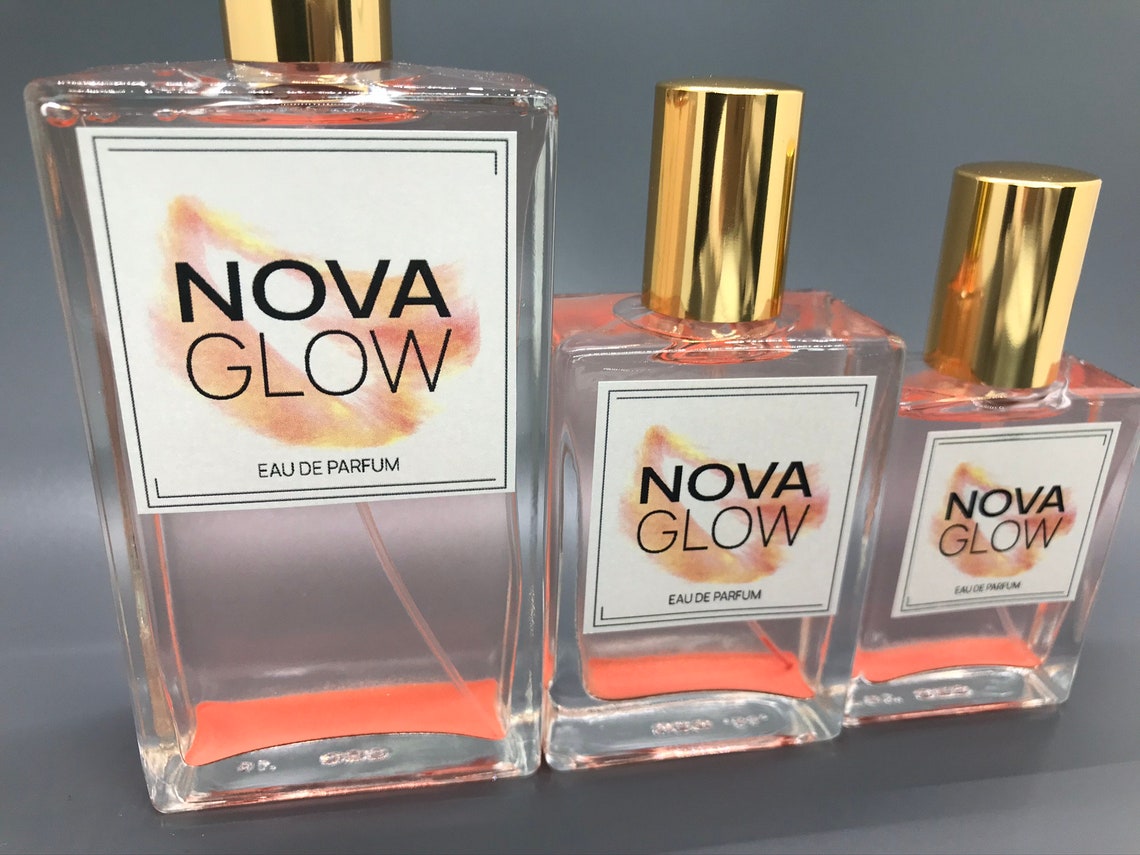 Nova Glow Eau De Parfum, Perfume for Her Luxury Handmade Scent Perfect ...