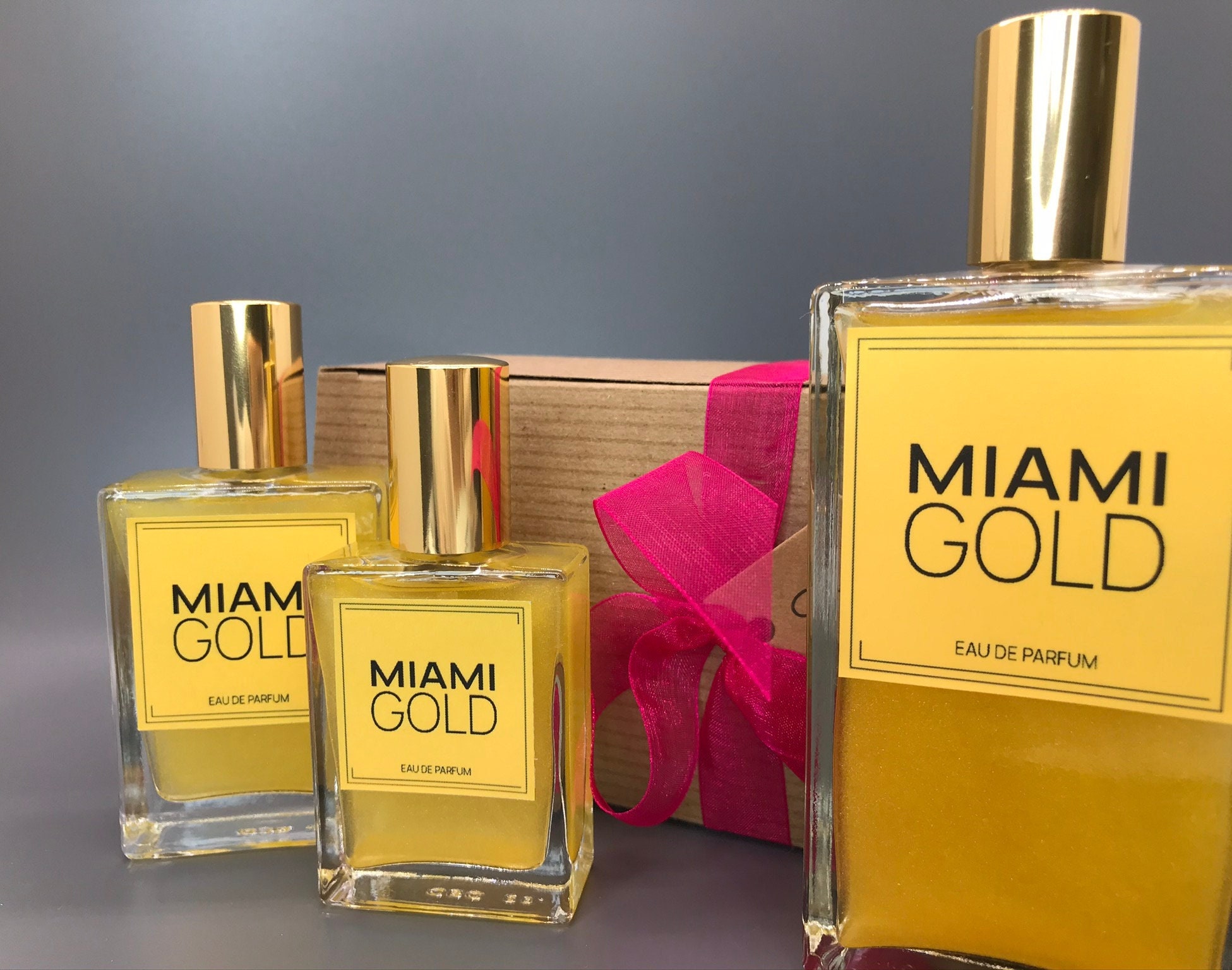 Miami Gold Eau De Parfum Perfume for Her Luxury Handmade - Etsy