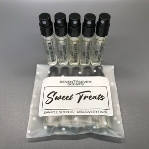 Sweet Perfumes - Sweet Treats Discovery Sample Set - Sugary Sweet ...
