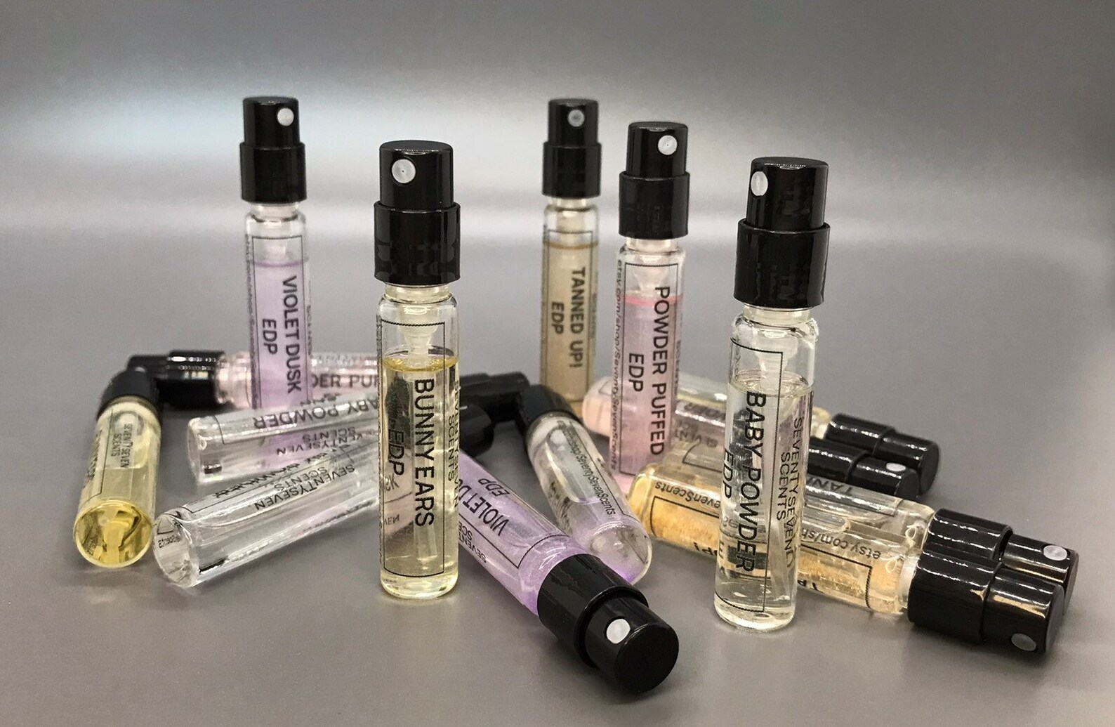 Powdery Perfumes 2ml Perfume Sample Pack With 5 X 2ml - Etsy