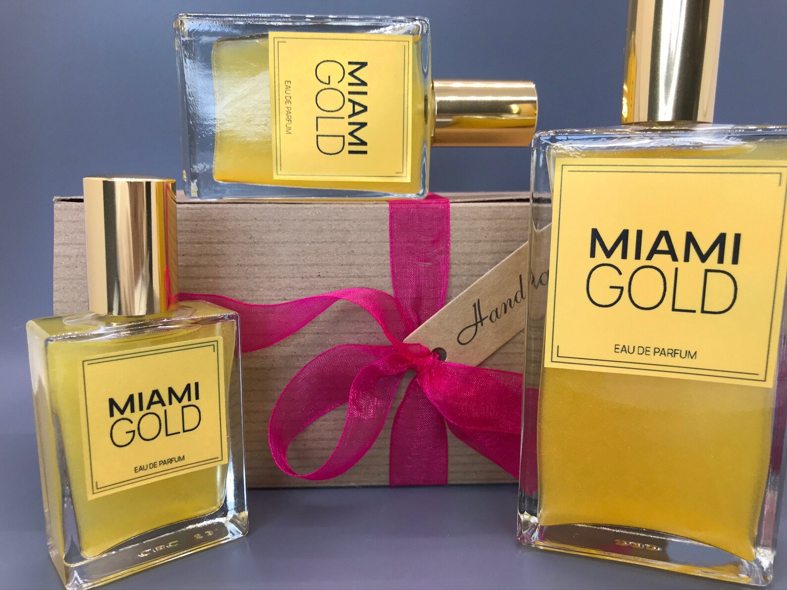 Miami Gold Eau De Parfum, Perfume for Her Luxury Handmade Scent Perfect ...