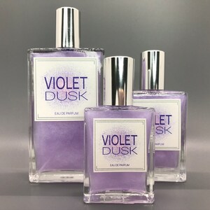 Violet Dusk Eau De Parfum Perfume for Her Luxury Handmade - Etsy