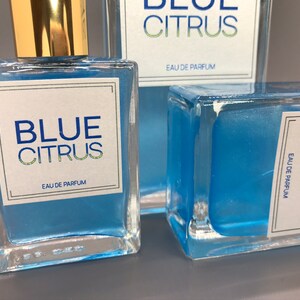 Blue Citrus EDP - Eau De Parfum Scent for Her, Fresh Light Citrus With ...