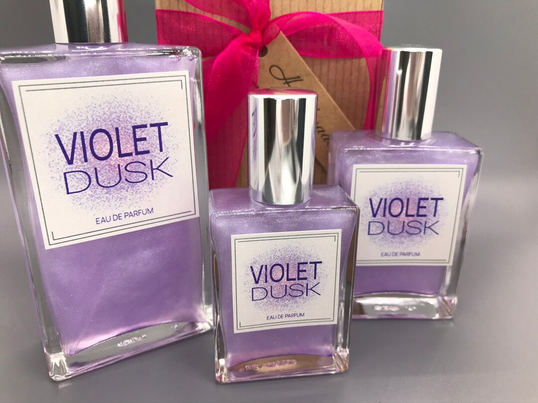 Violet Dusk Eau De Parfum Perfume for Her Luxury Handmade - Etsy