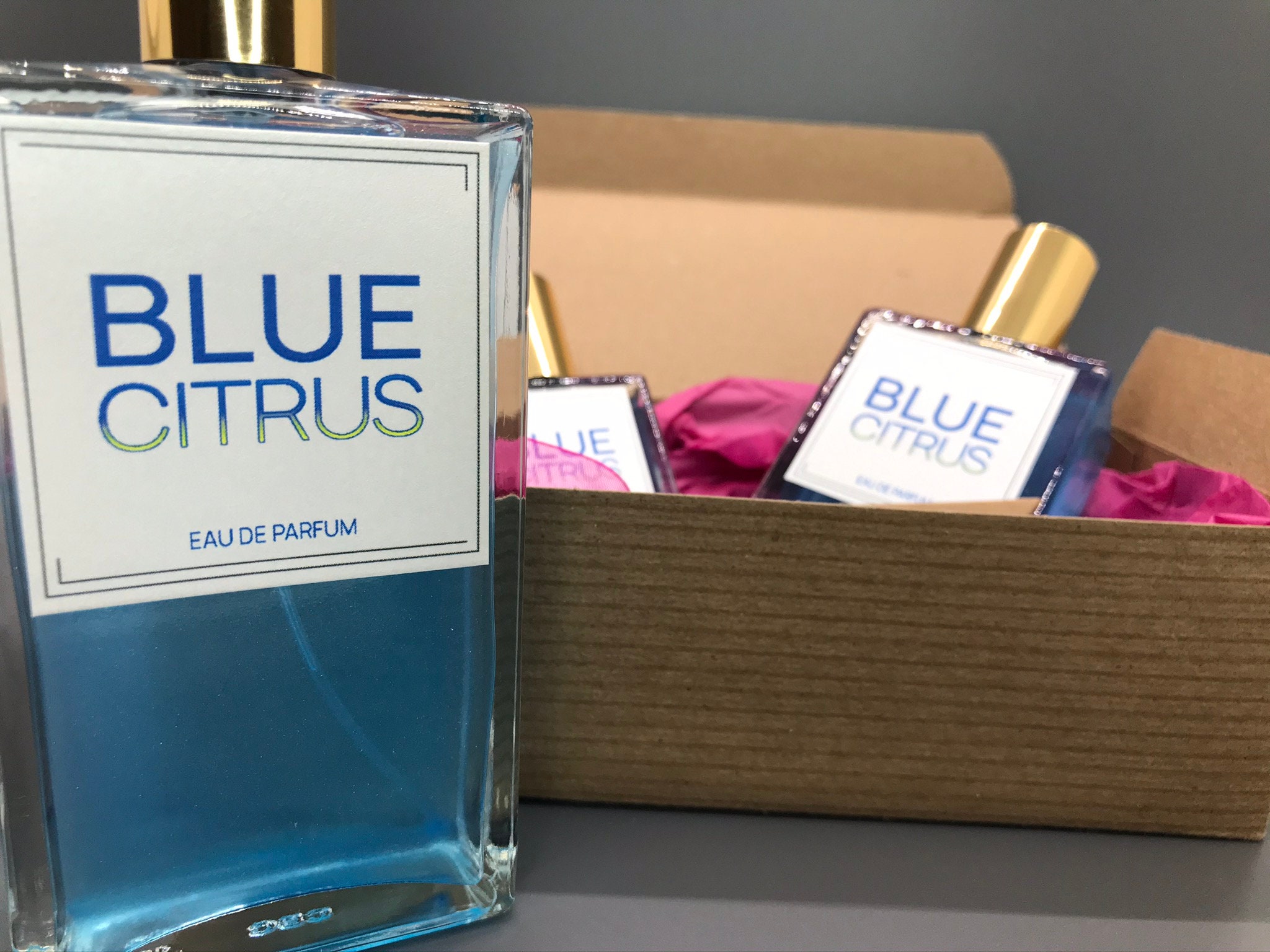 Blue Citrus EDP - Eau De Parfum Scent for Her, Fresh Light Citrus With ...