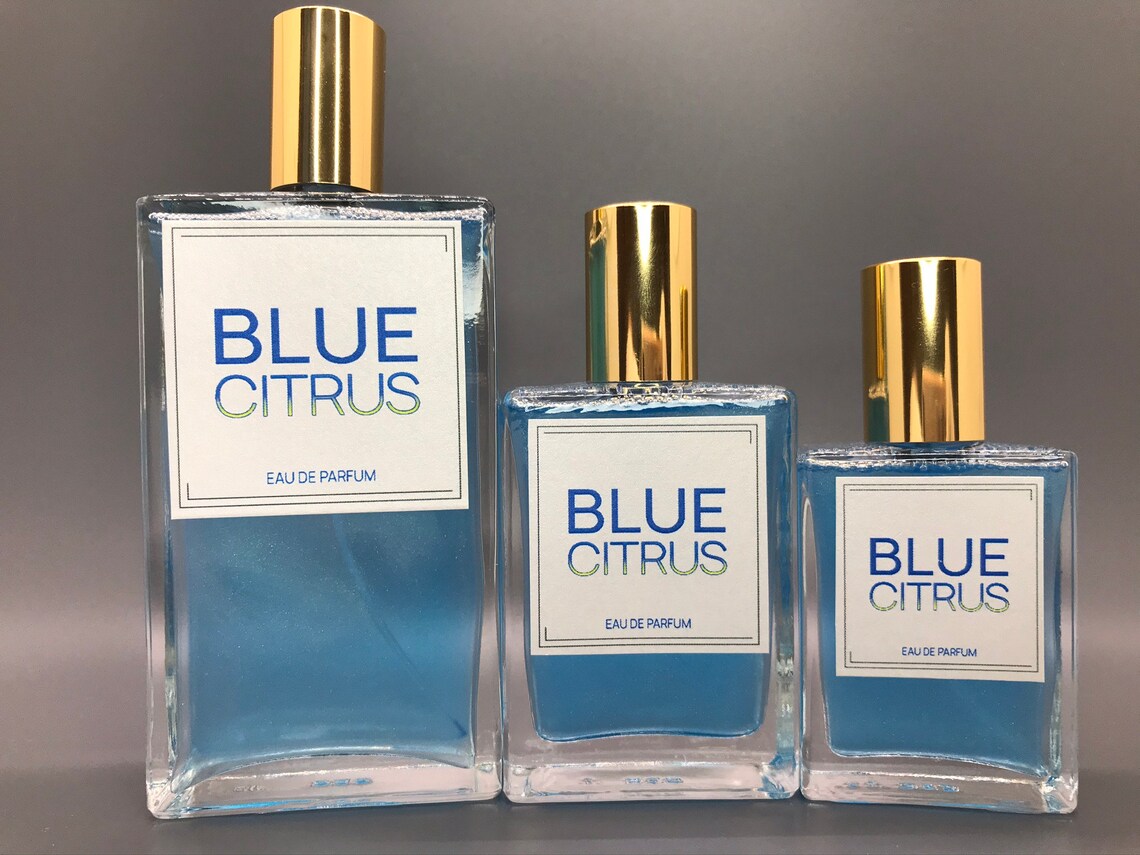 Blue Citrus EDP - Eau De Parfum Scent for Her, Fresh Light Citrus With ...