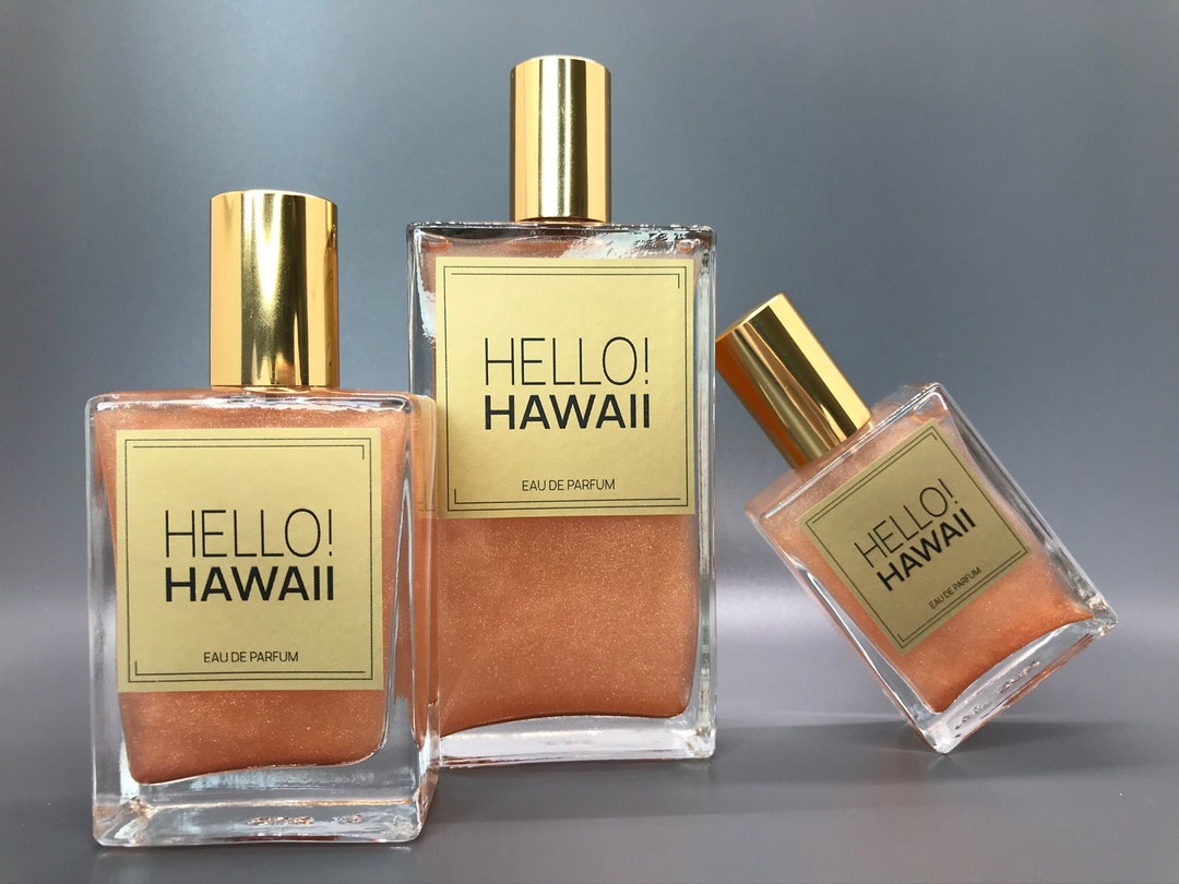 Womens EDP Hello! Hawaii Eau De Parfum, Perfume for Her Luxury Handmade ...
