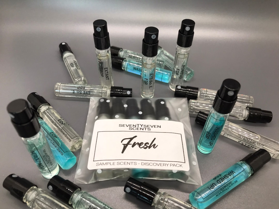 Fresh Perfumes - 2ml Perfume Sample Pack - Discovery Pack With 5 X 2ml ...