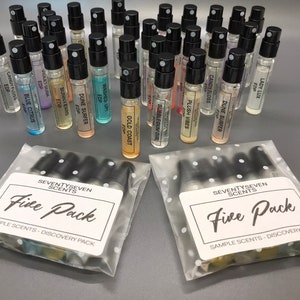 Perfume Sample Set 5 X 2ml Pack - Five Perfumes From My Shop EDP and ...