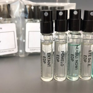 Fresh Perfumes - 2ml Perfume Sample Pack - Discovery Pack With 5 X 2ml ...