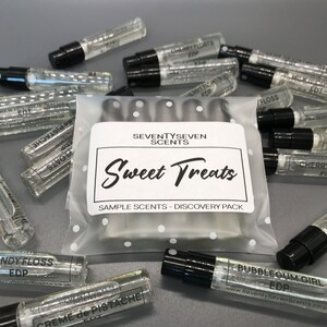 Sweet Perfumes - Sweet Treats Discovery Sample Set - Sugary Sweet ...