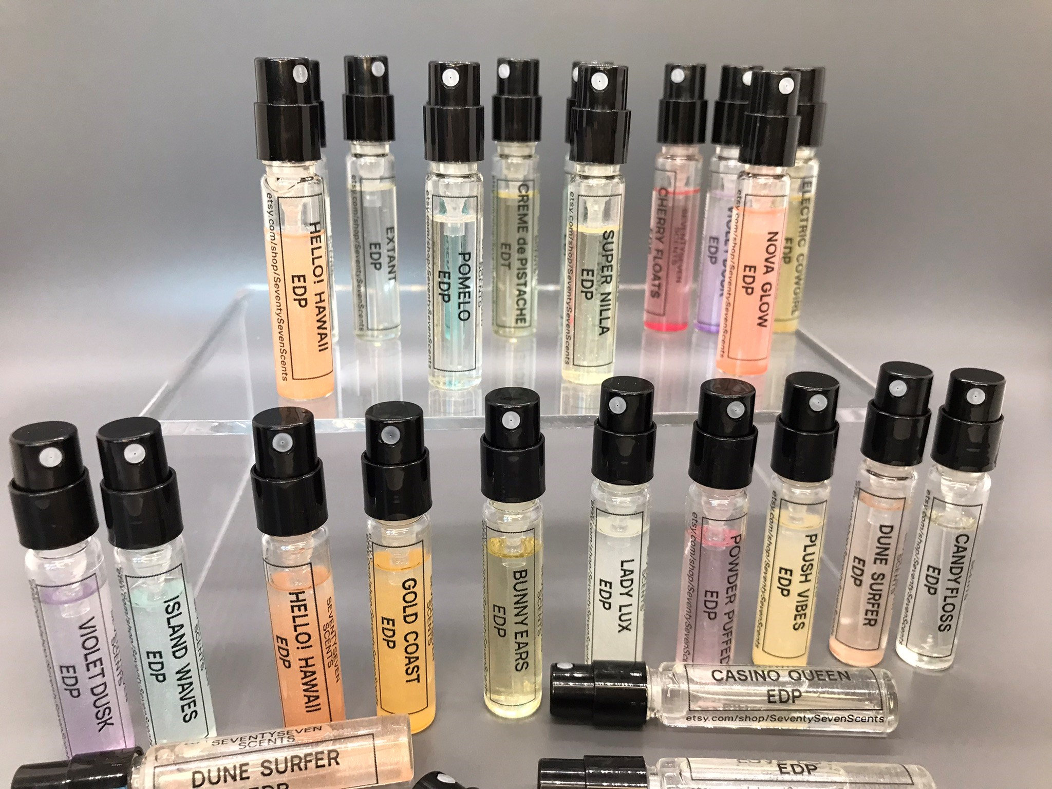 Perfume Sample Set 5 X 2ml Pack Five Perfumes From My Shop - Etsy UK