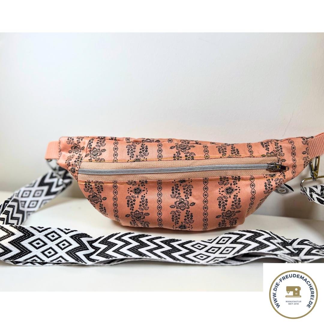 Bum Bag Apricot Blossoms, Dirndl Bag, Traditional Bag, Crossbody Bag ...
