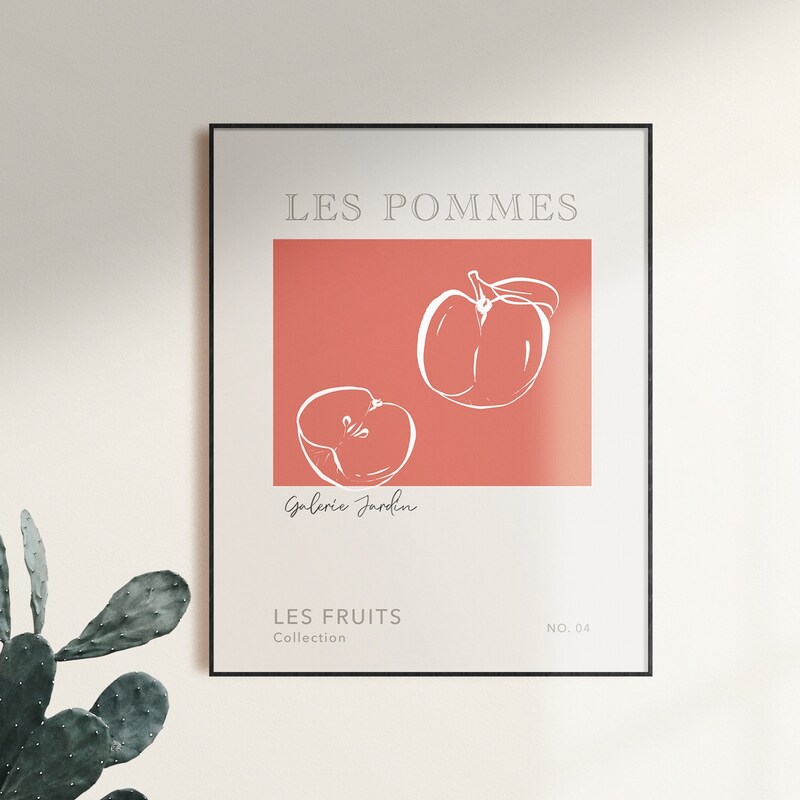 Fruit Poster - Etsy UK