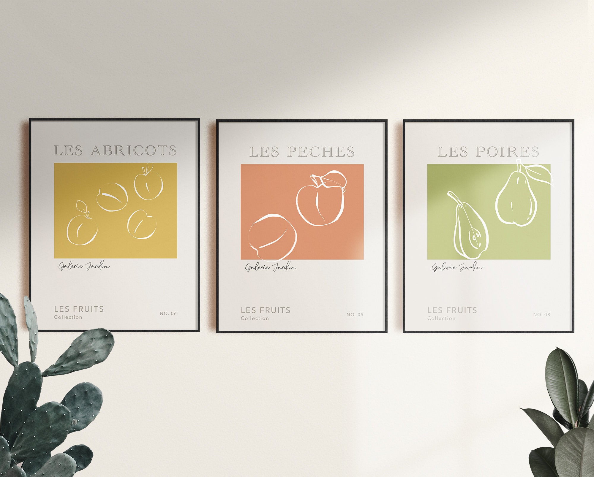 Citrus Posters 3 Prints Kitchen Prints Fruits Poster Set - Etsy