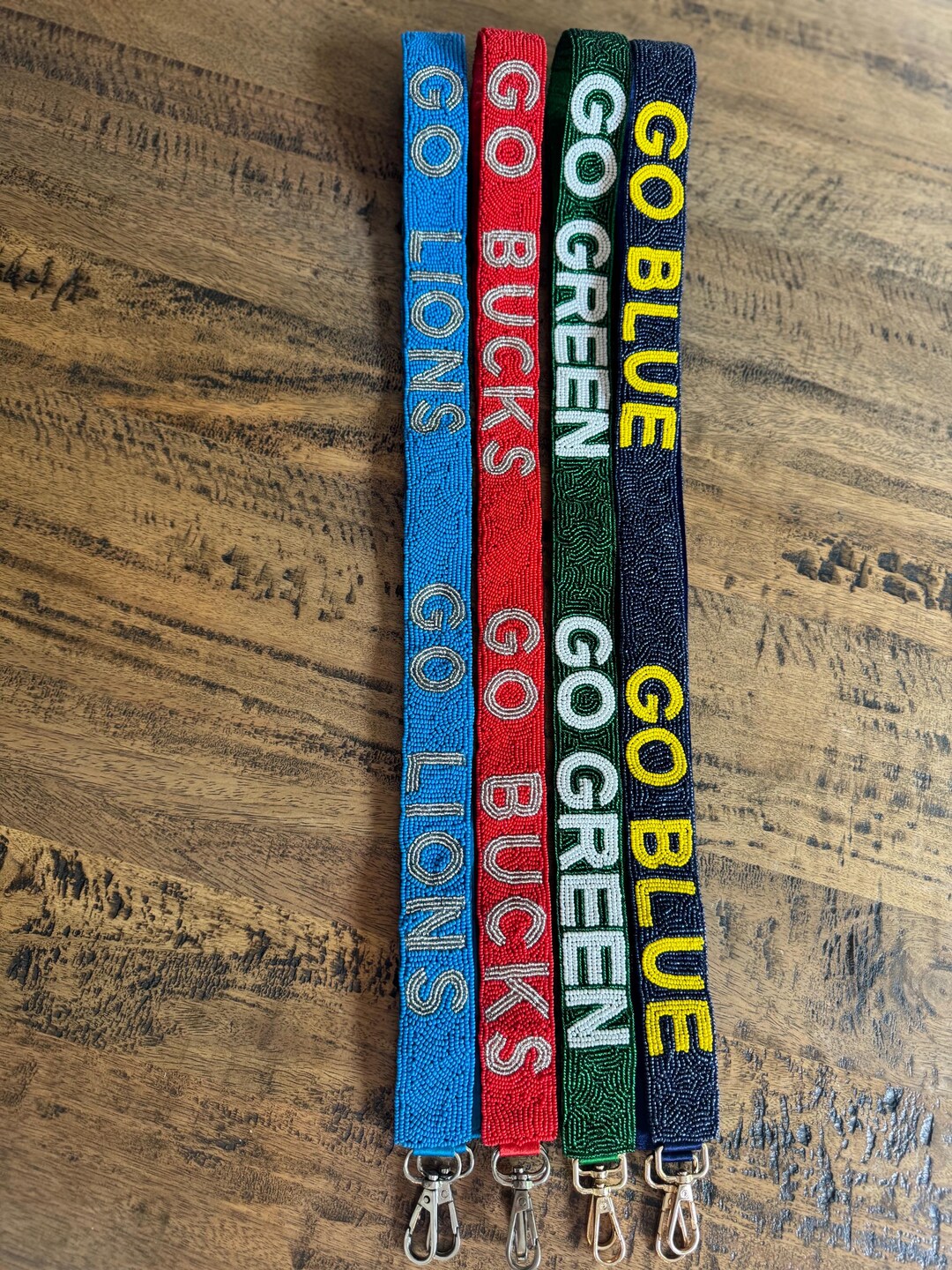 Stadium Strap, Gameday Bag, Beaded Strap, Graduation Gift, Michigan ...