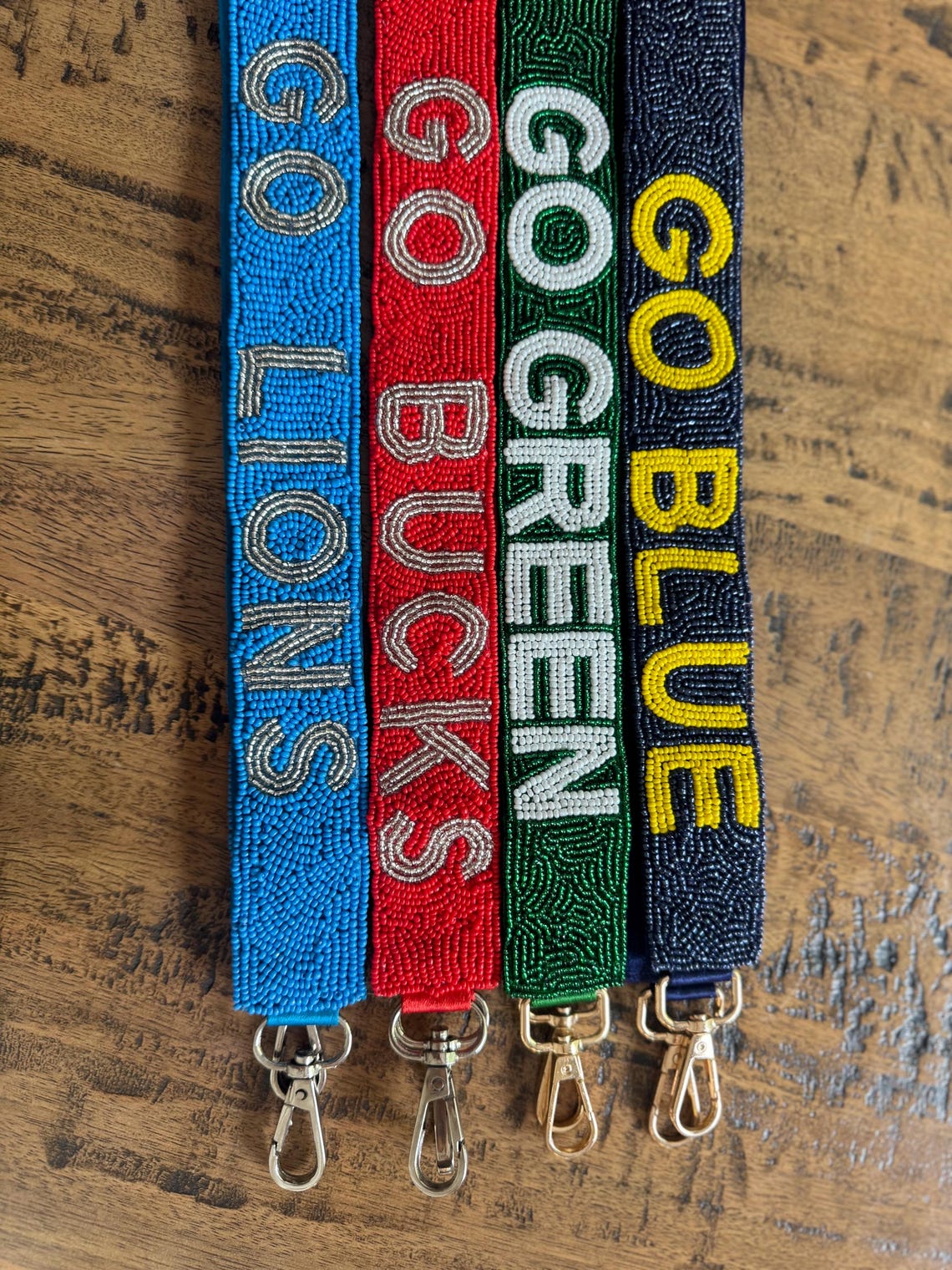 Stadium Strap, Gameday Bag, Beaded Strap, Graduation Gift, Michigan ...